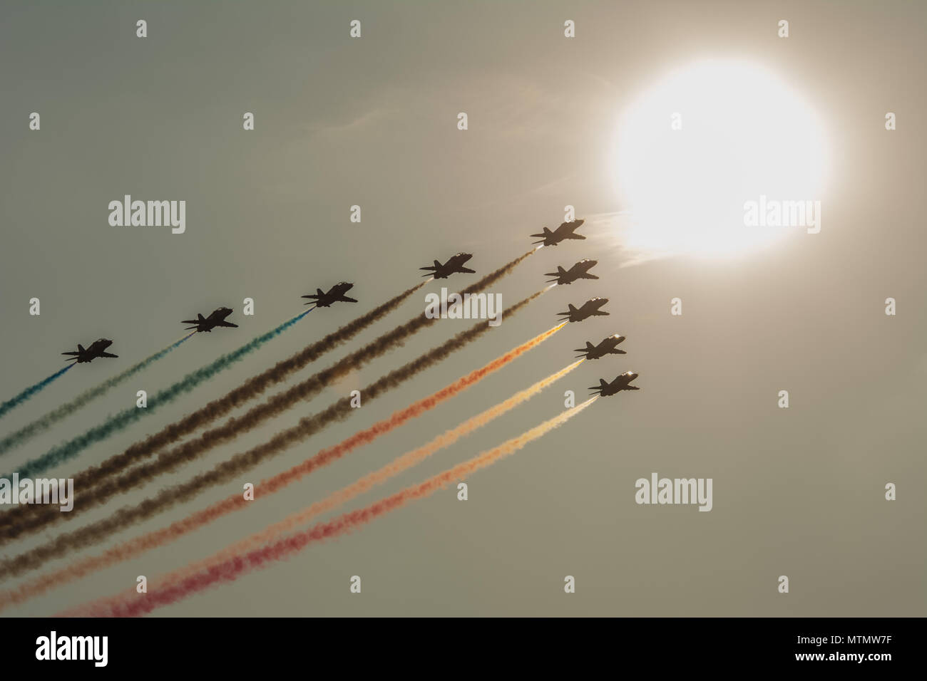 Stunts formation hi-res stock photography and images - Alamy