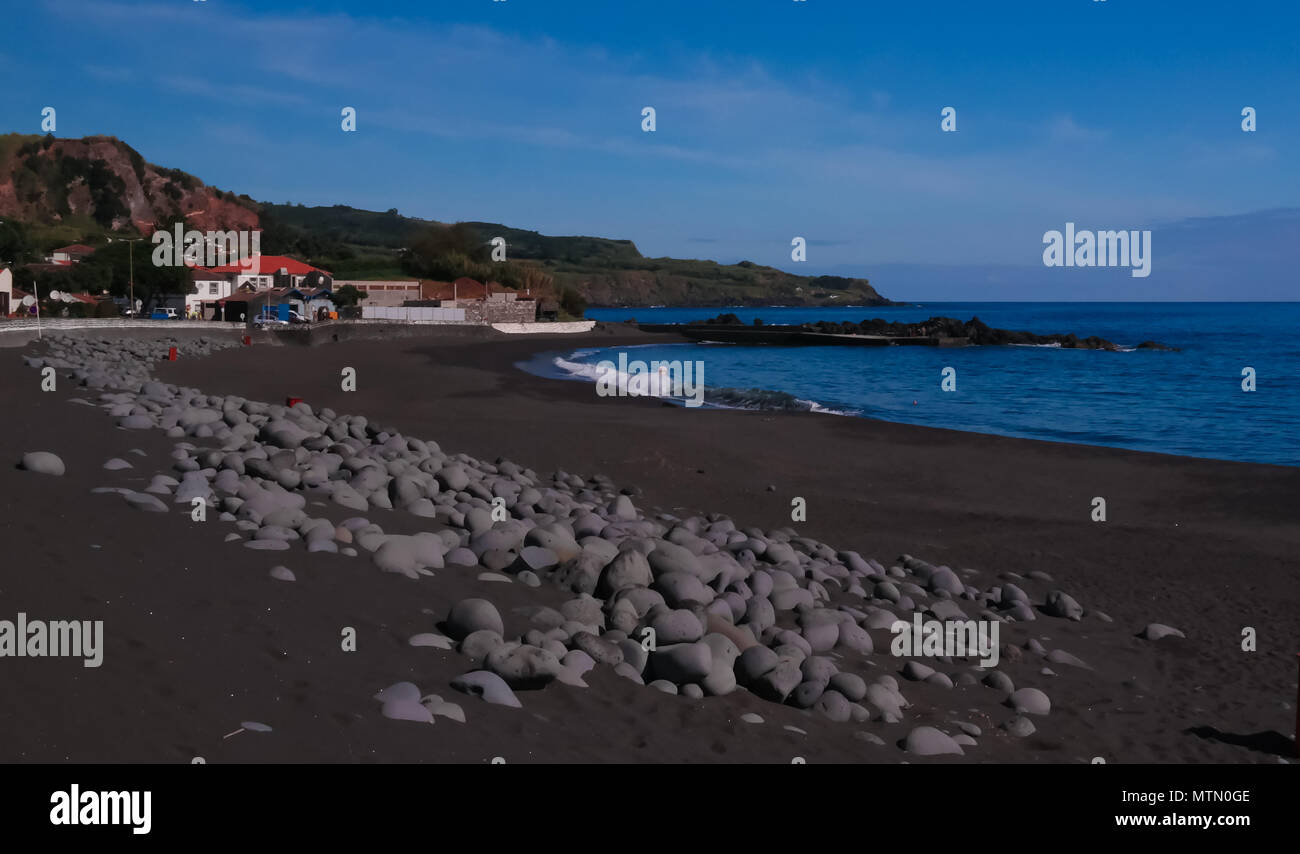 Horta azores beach hi-res stock photography and images - Alamy