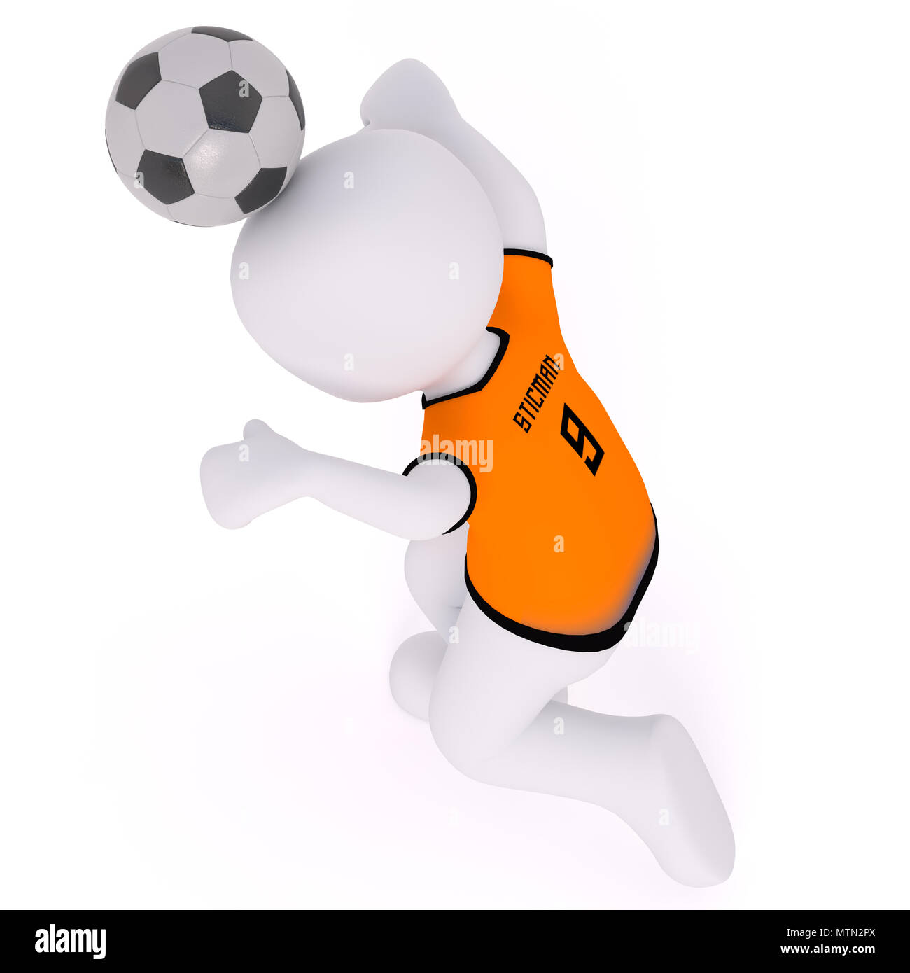 Headshot football Cut Out Stock Images & Pictures - Alamy