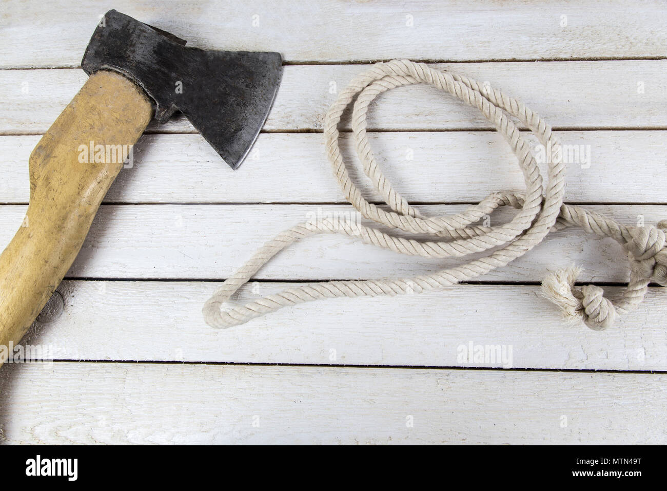 Rope lay hi-res stock photography and images - Alamy