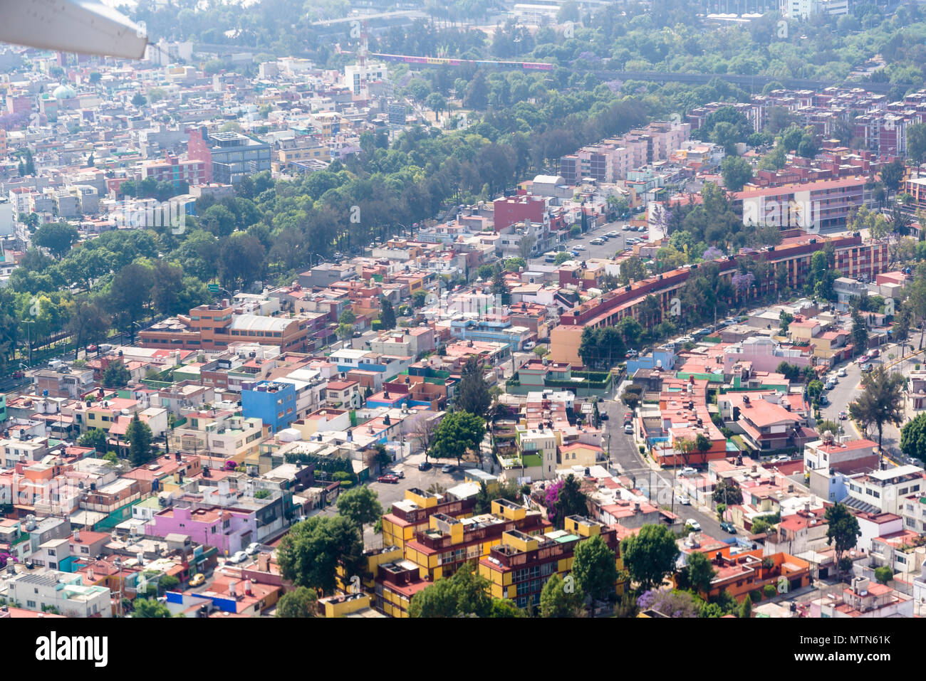 Aerial view of mexico city hi-res stock photography and images - Alamy