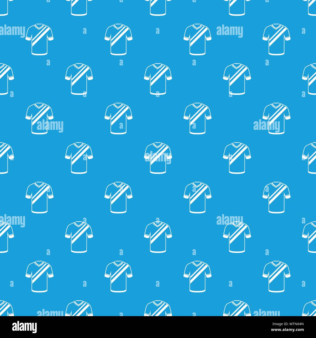 Shirt football pattern vector seamless blue Stock Vector Image & Art ...