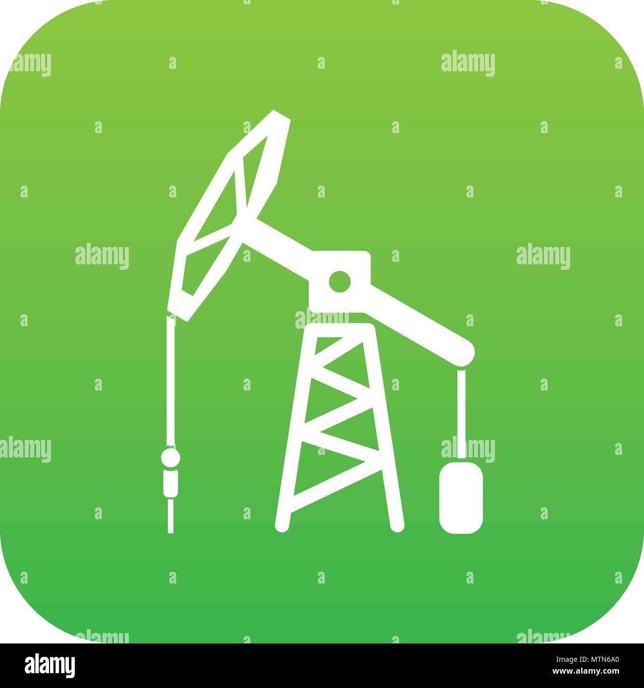 Green tower well extraction hi-res stock photography and images - Alamy