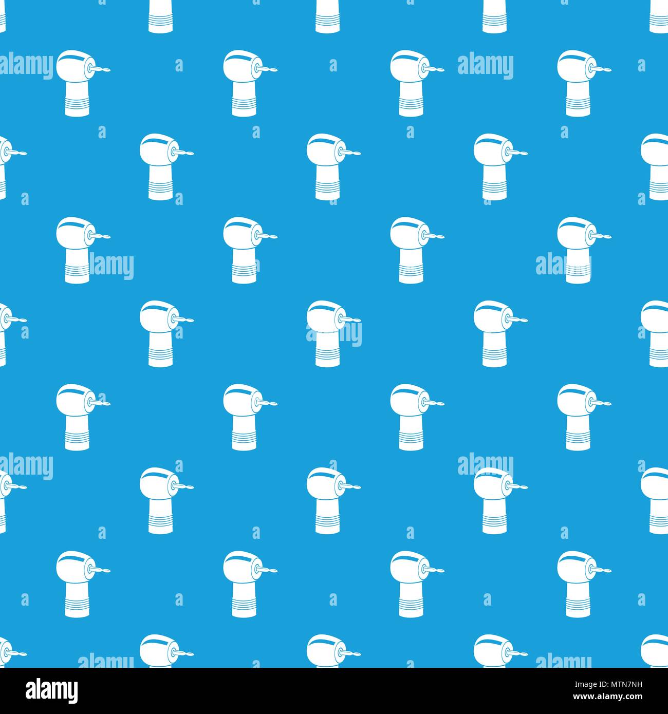 Dental drill pattern vector seamless blue Stock Vector Image & Art - Alamy