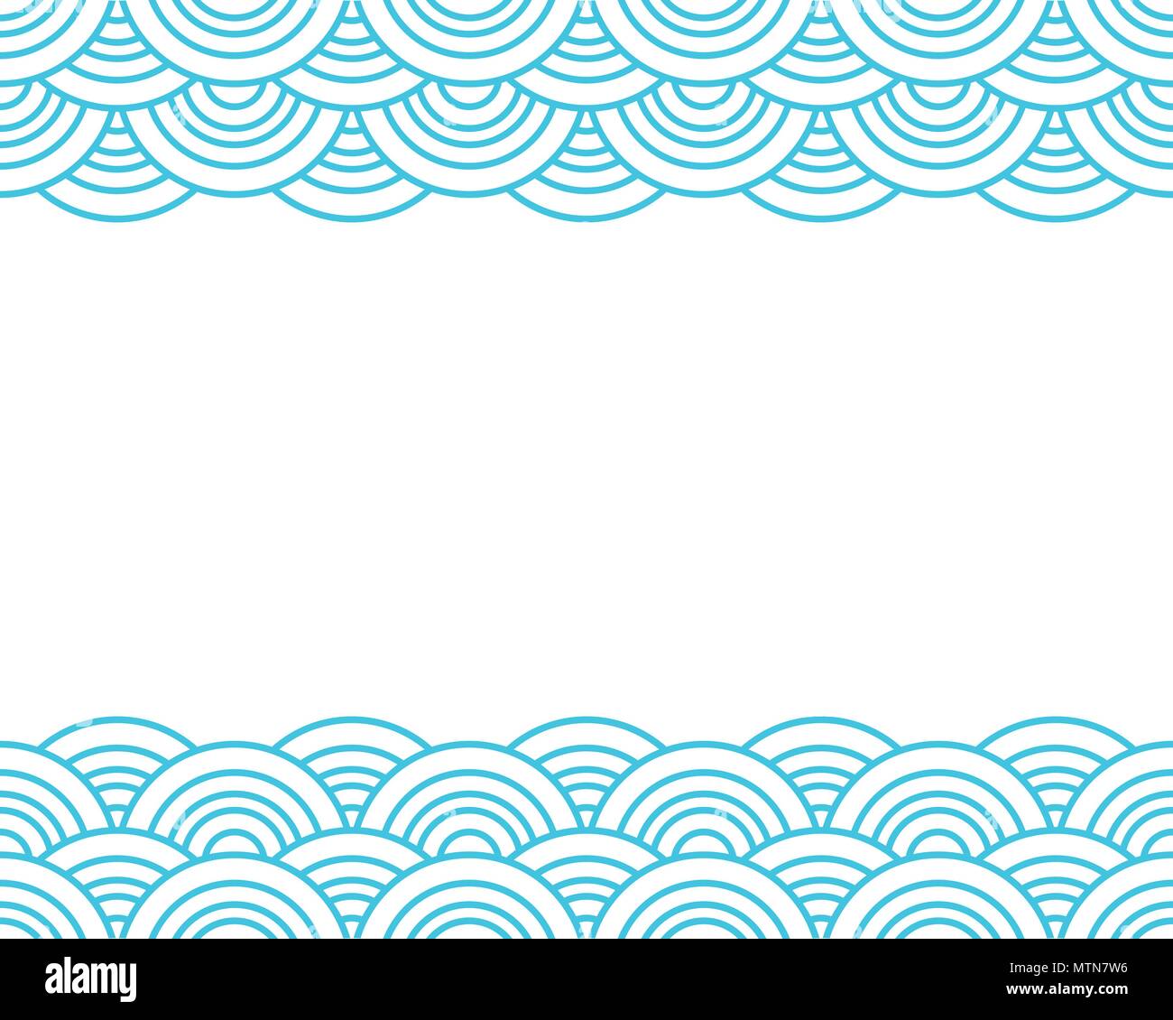 Wave pattern illustration Stock Vector Images - Alamy