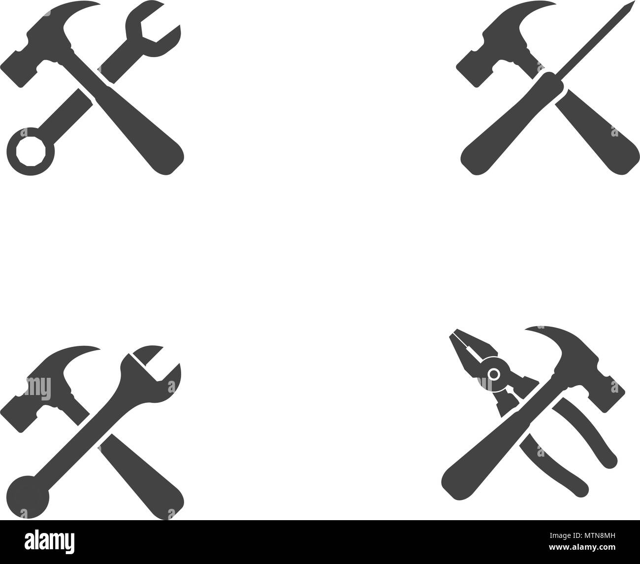 Service Tools vector icon illustration design template Stock Vector ...