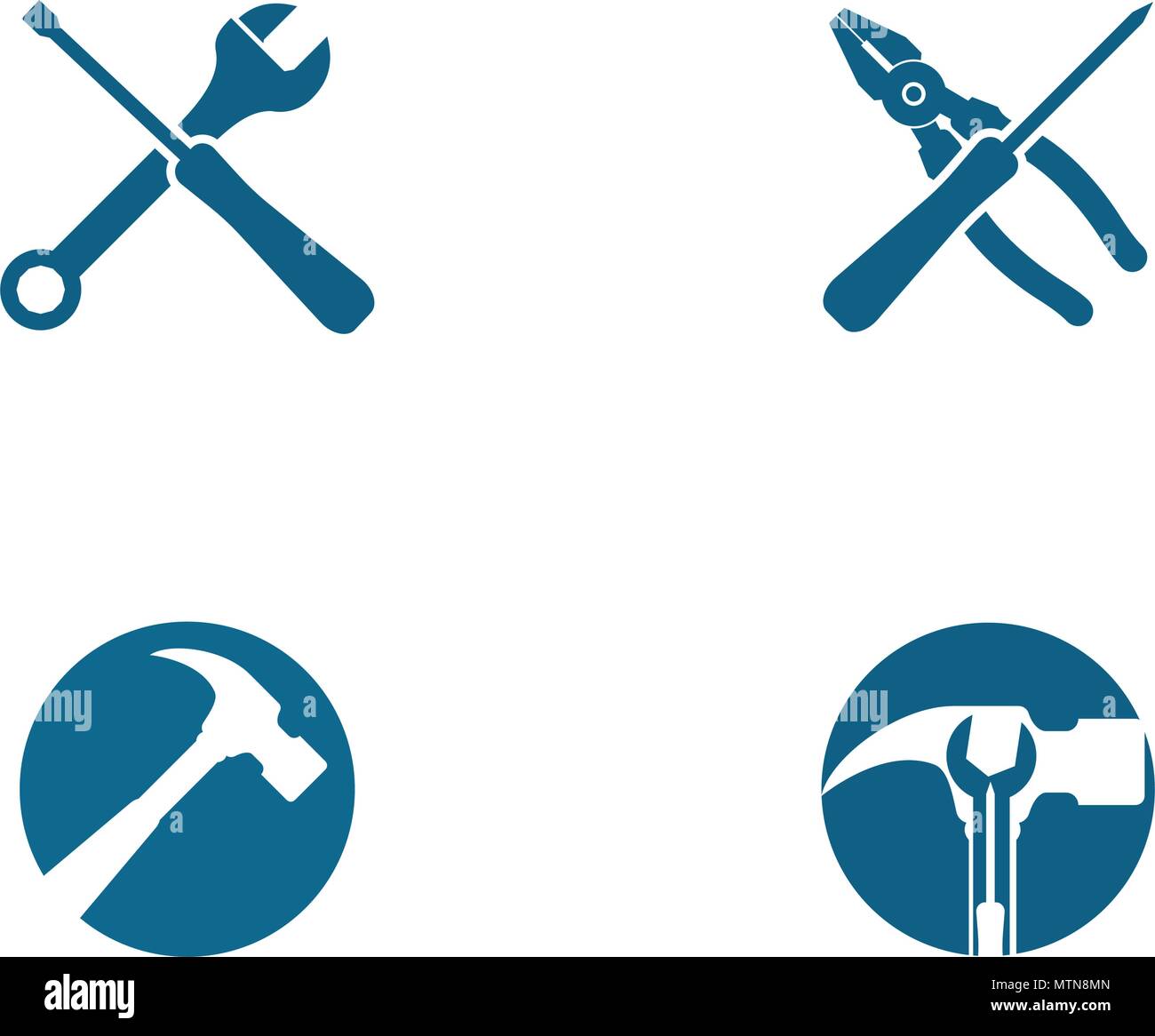 Service Tools vector icon illustration design template Stock Vector ...