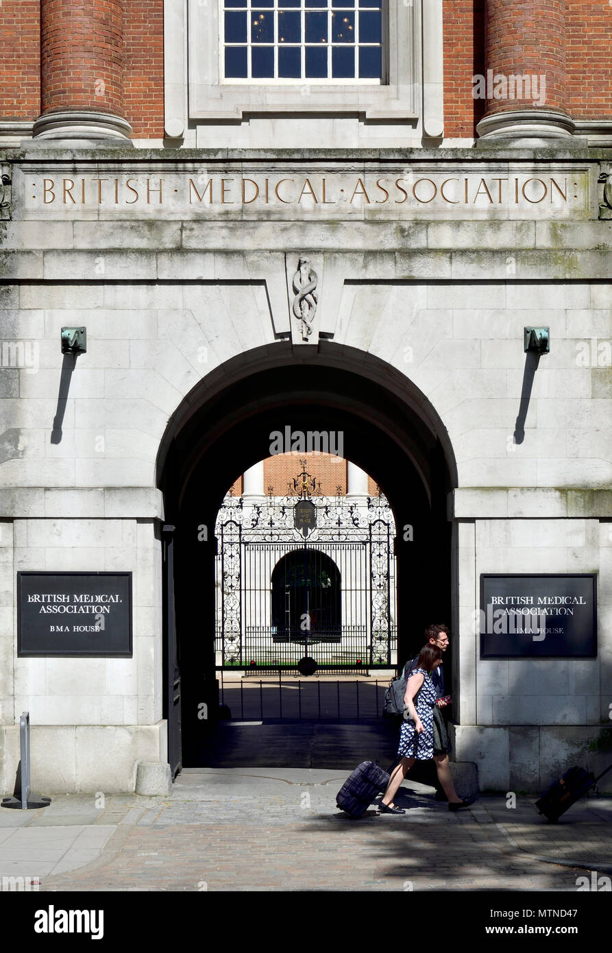 BMA House - British Medical Association Headquarters - Tavistock Square ...
