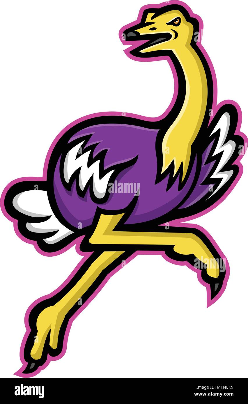 Ostrich logo hi-res stock photography and images - Alamy