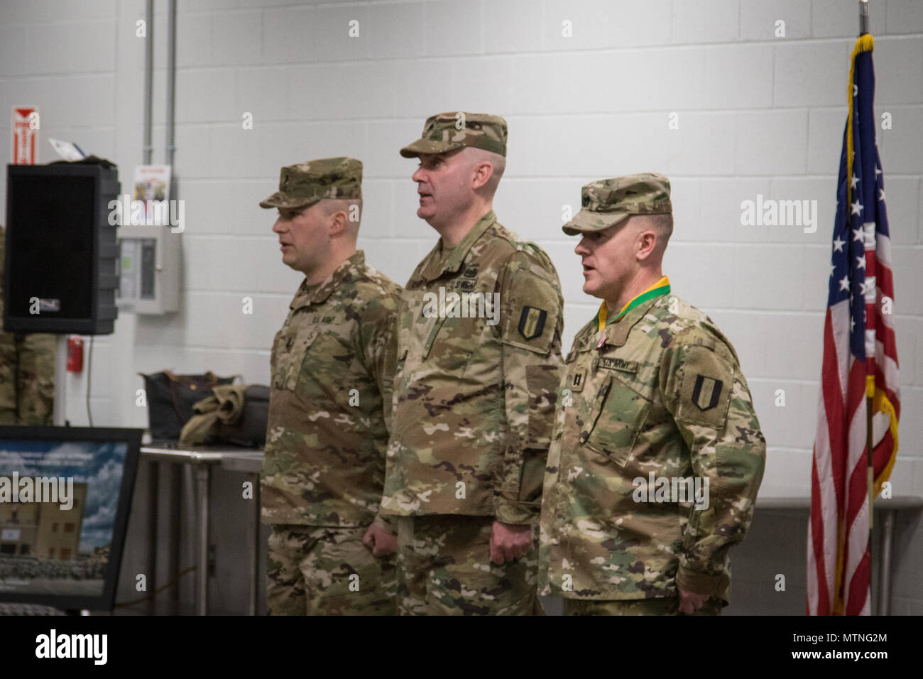 Lt. Col. Vance Kuhner, Capt. Daniel A. Spera, and 1st Lt. Jesse J ...