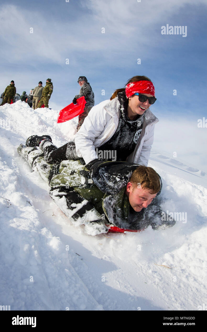 Soldiers from Multinational Battle Group-East brave the cold to ...