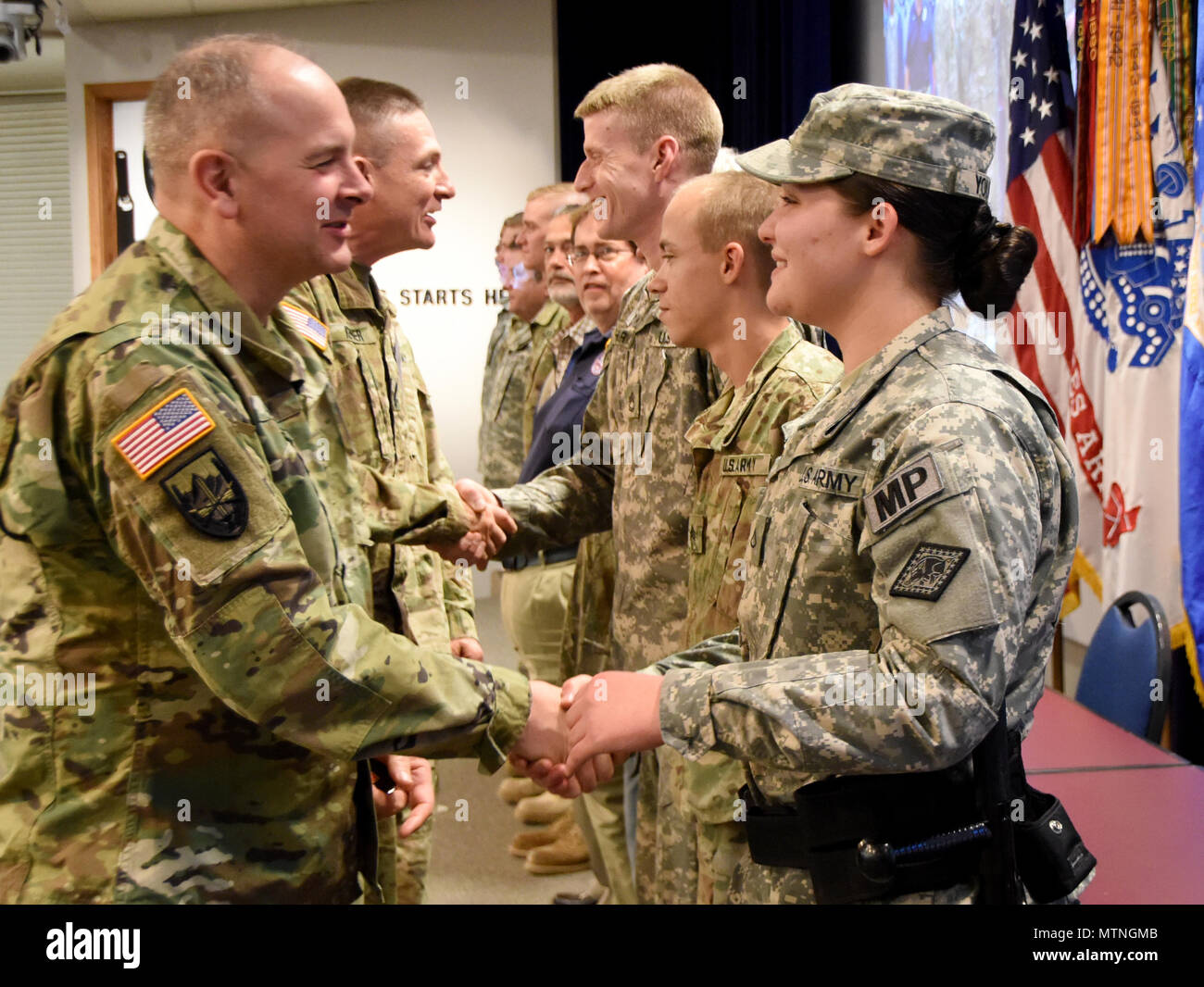 Pvt. 1st Class Stephanie Young, a Military Police Officer in the 216th ...