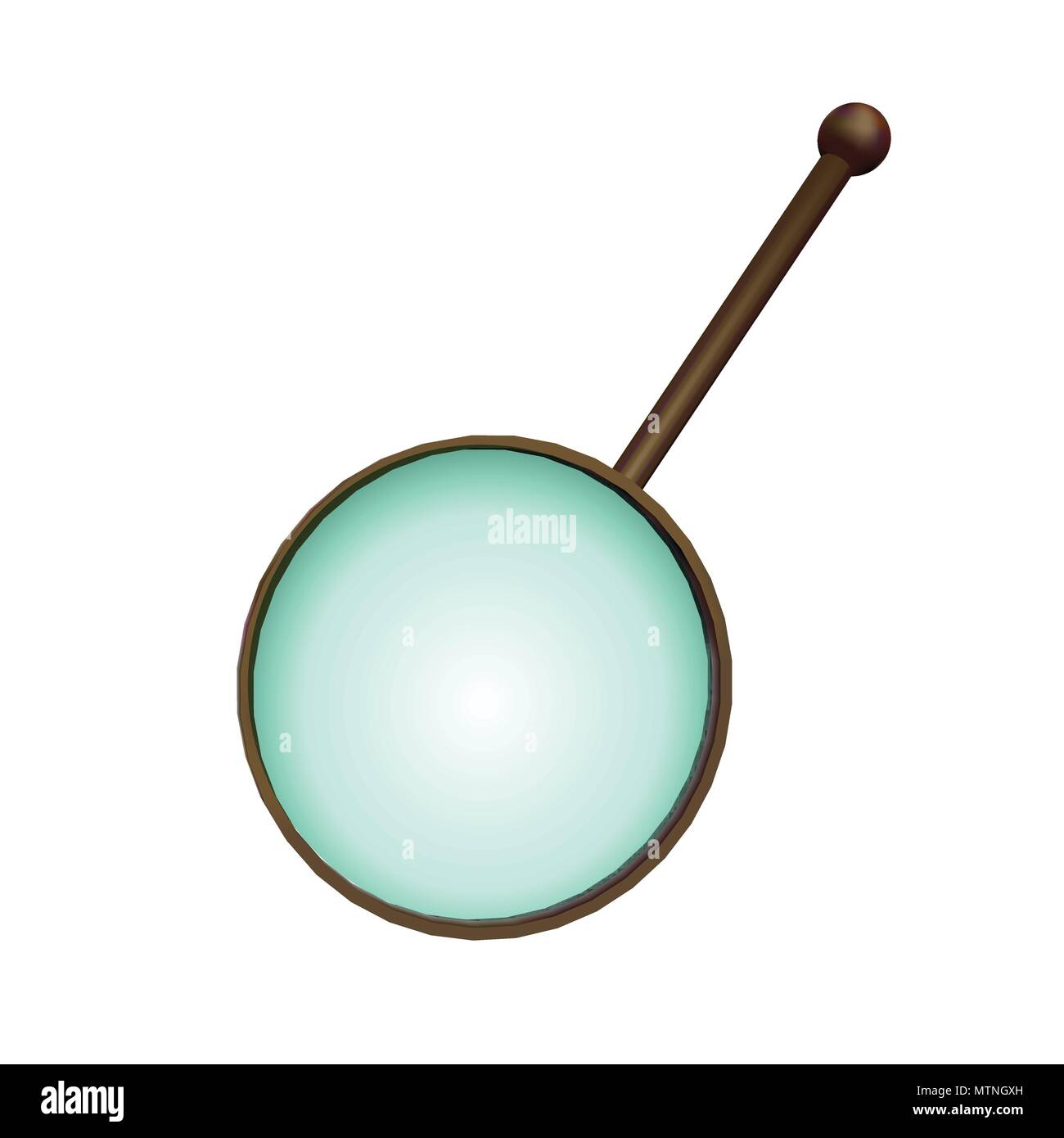 Science magnifying glass Stock Vector Images - Alamy