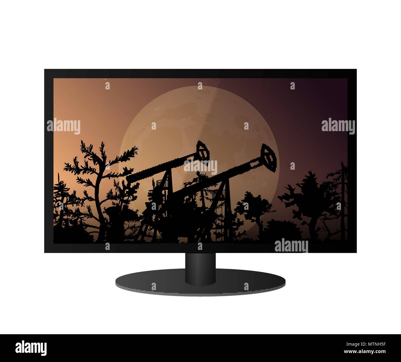 Modern tv screen hi-res stock photography and images - Alamy