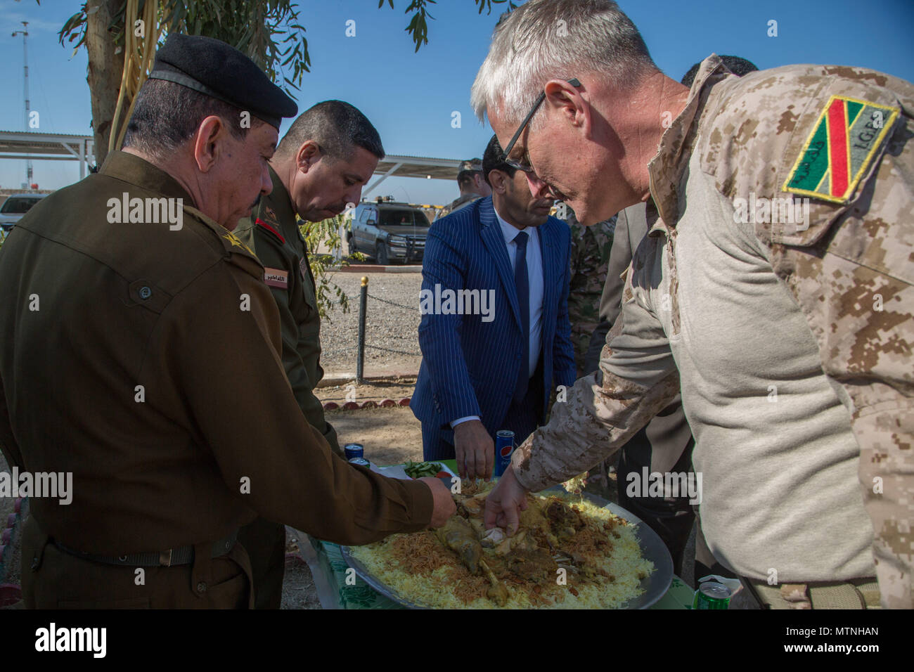 U.S. Marine Corps Col. Christian Cabaniss, Task Force Al-Taqaddum ...
