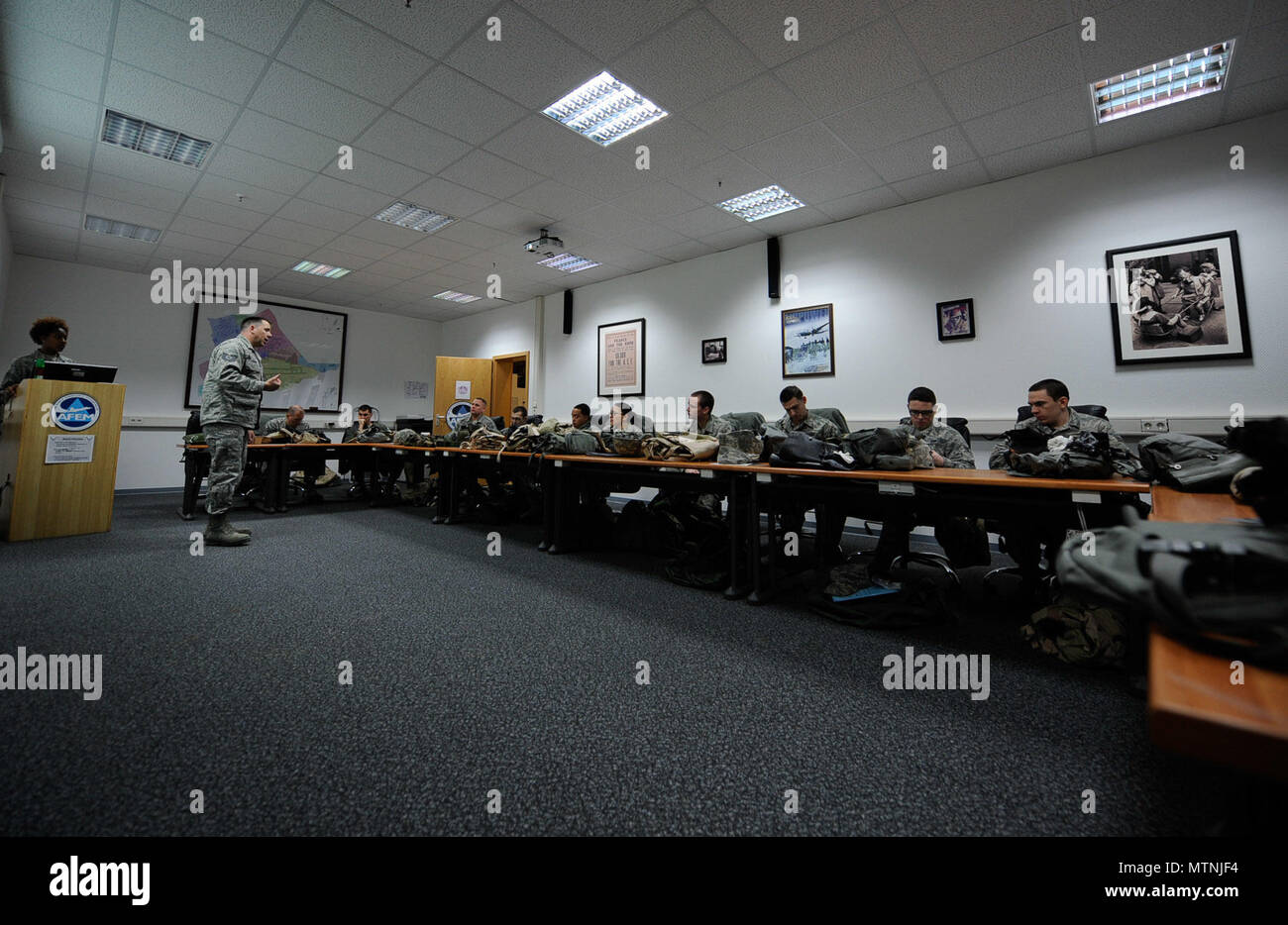 Tech. Sgt. Michael Osburn, 786th Civil Engineer Squadron emergency ...