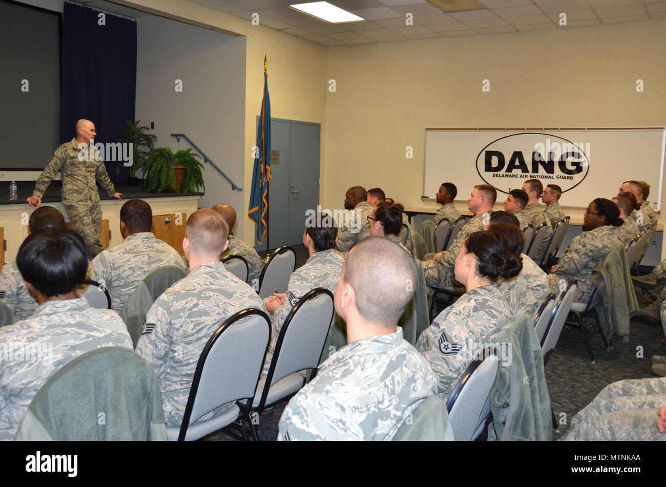 NEW CASTLE AIR NATIONAL GUARD BASE, Del.- Chief Master Sgt. Ronald C ...