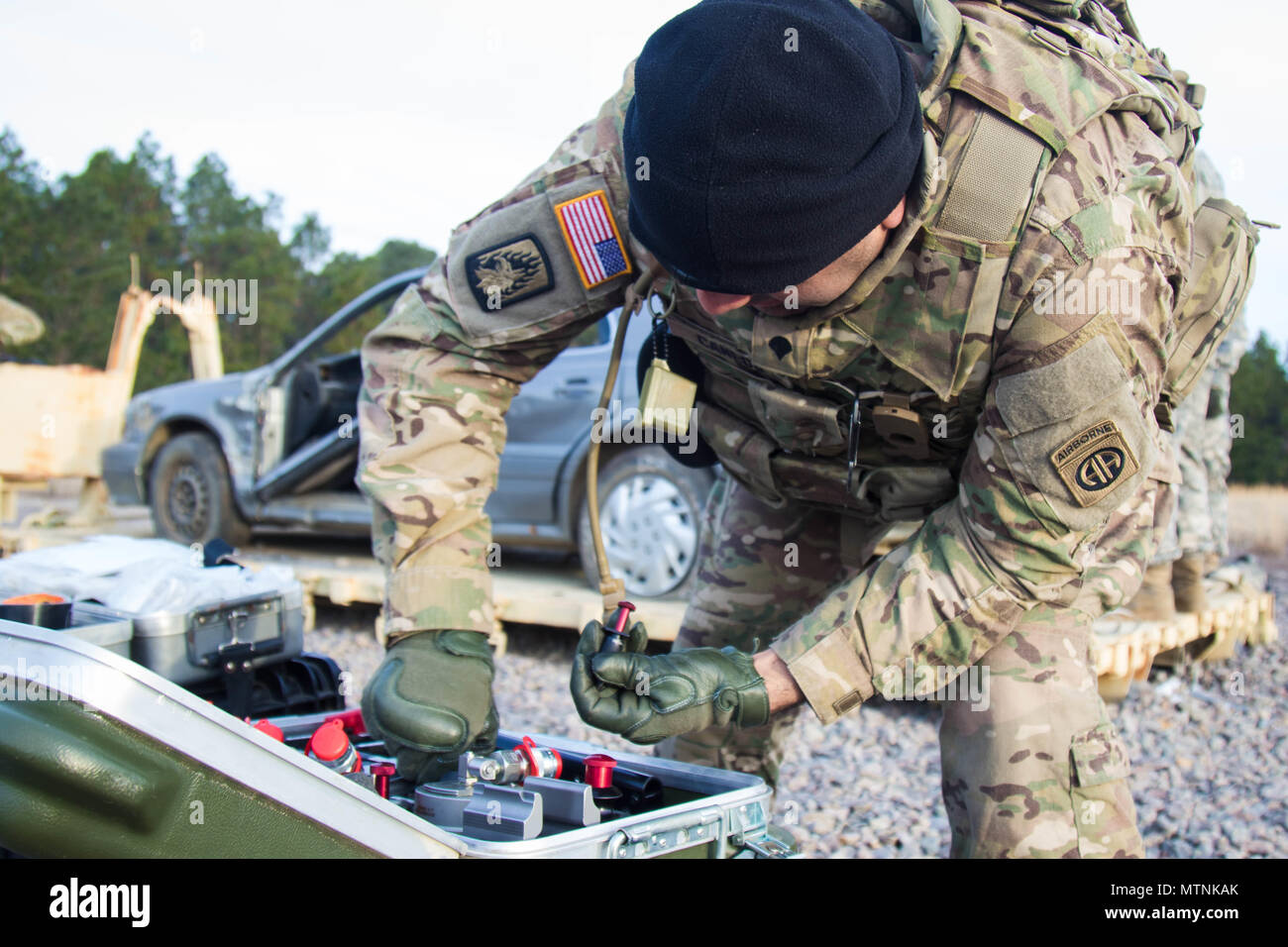 SPC Raul Canedo with 122nd Aviation Support Battalion, 82nd Combat ...