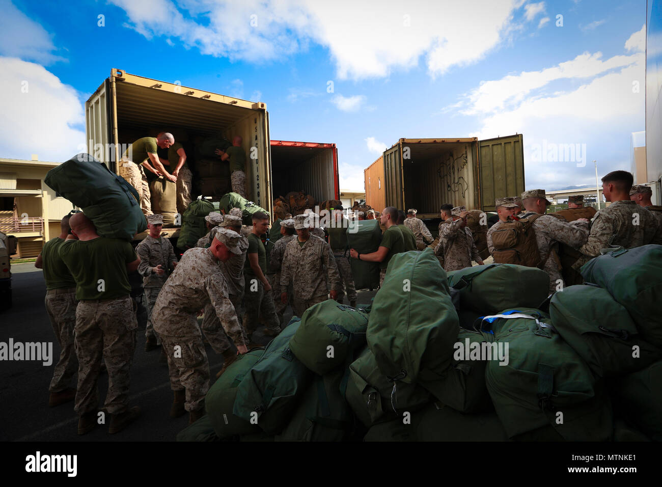 Marines assigned to 1st Battalion, 3rd Marine Regiment, prepare to ...