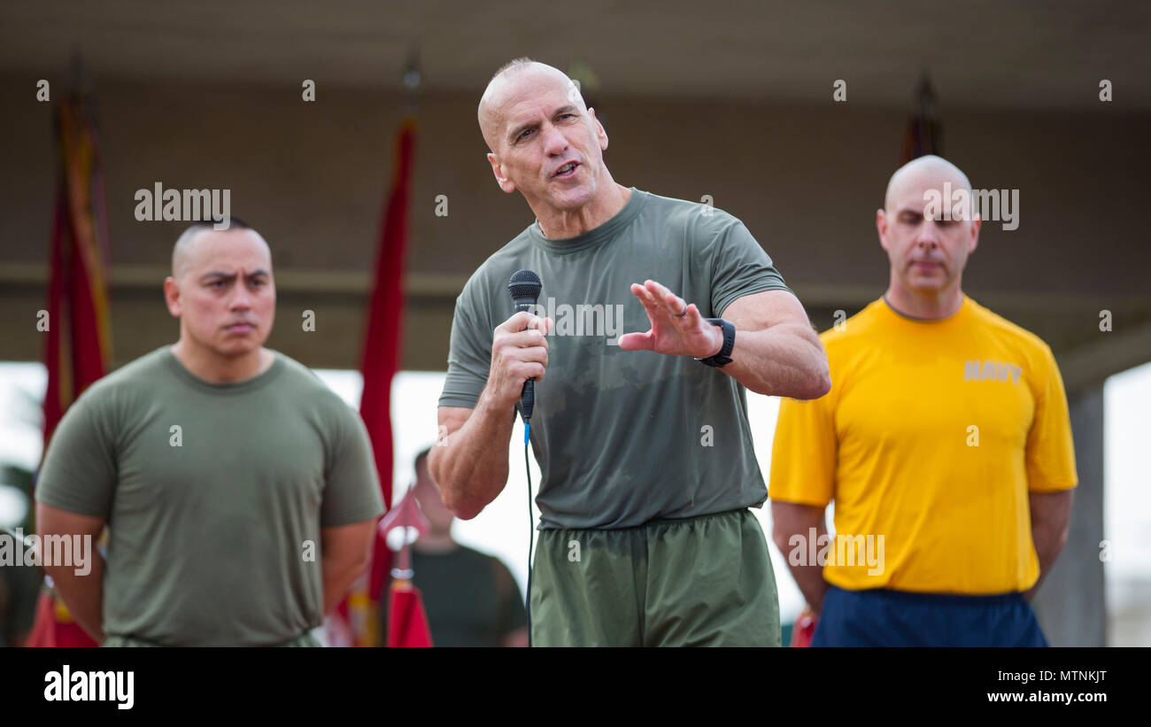 U.S. Marine Corps Maj. Gen. Richard L. Simcock II, commanding officer ...