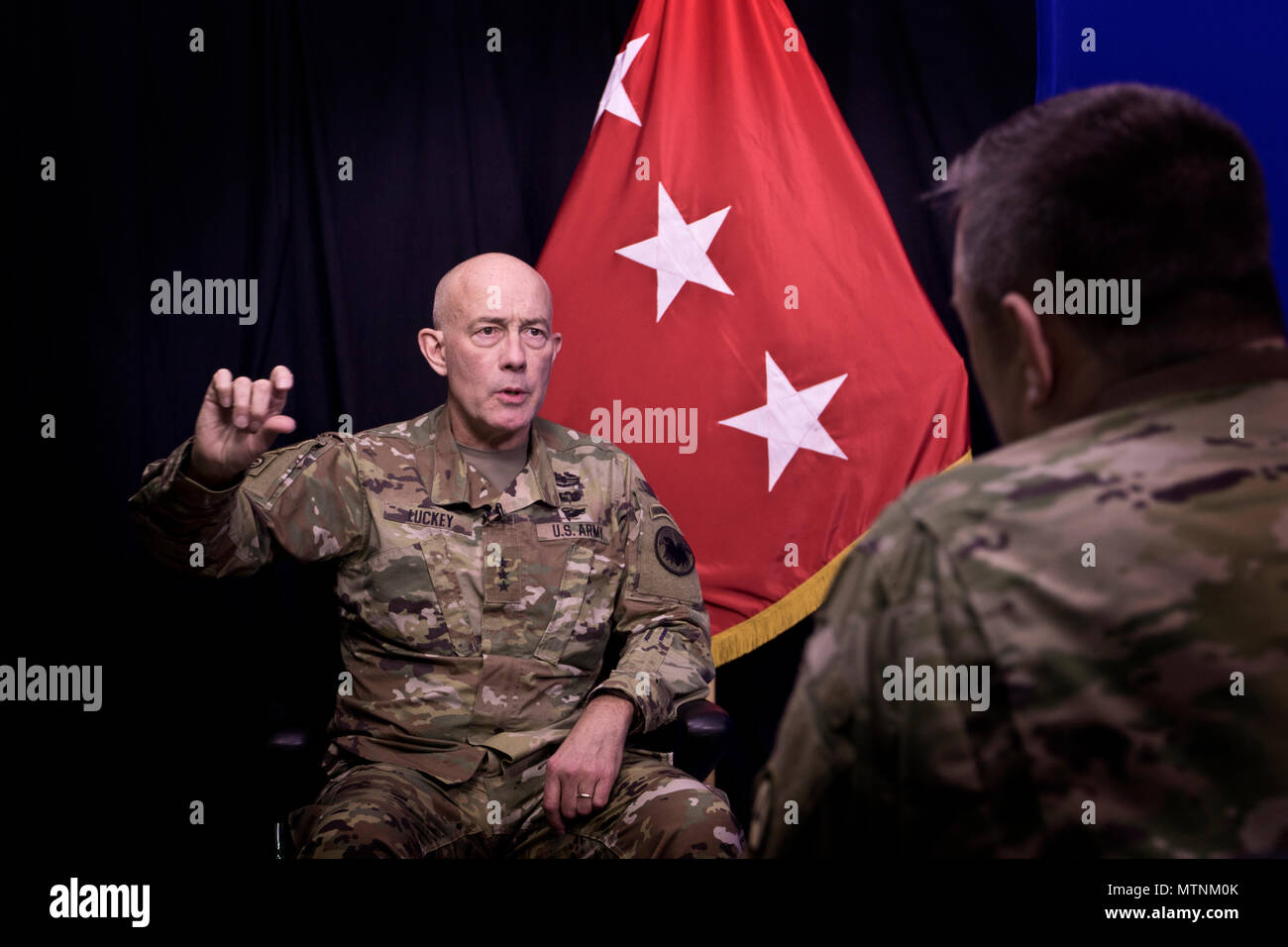 U.S. Army Reserve Commanding General, Lt. Gen. Charles D. Luckey ...