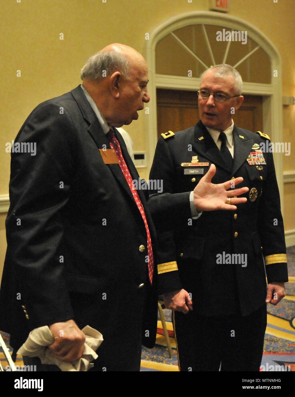 Olin Brewster (left), U.S. Army Reserve ambassador, 63rd Regional ...