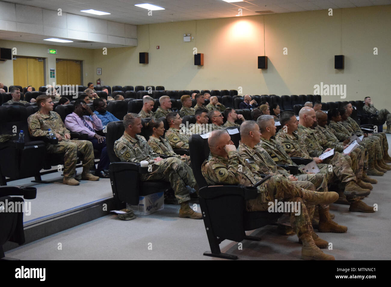 Members of the 149th and 116th Military Engagement Teams and ...