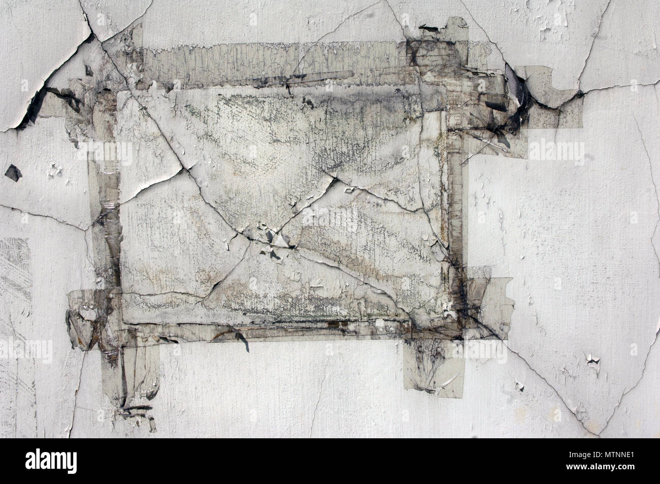 Poster taped to hi-res stock photography and images - Alamy