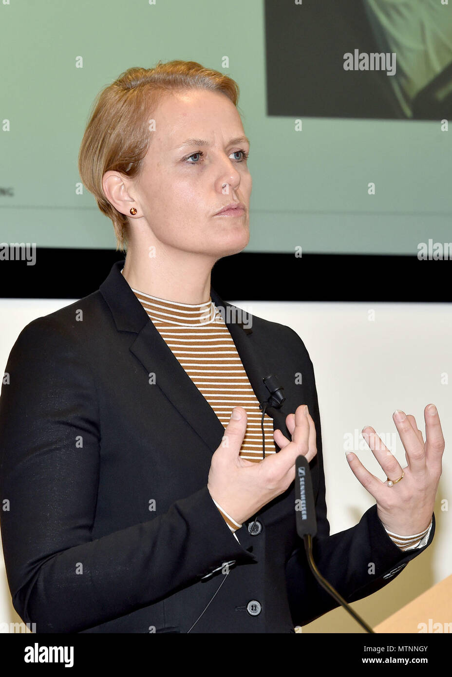 Elisabeth Rise, deputy police chief of the National Police Directorate ...