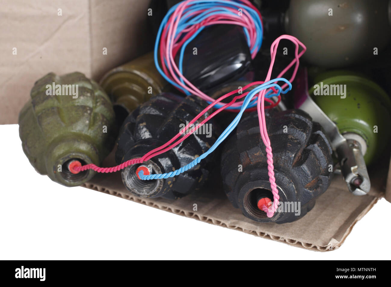 IED - Mailbomb (Improvised Explosive Device in mailbox Stock Photo - Alamy