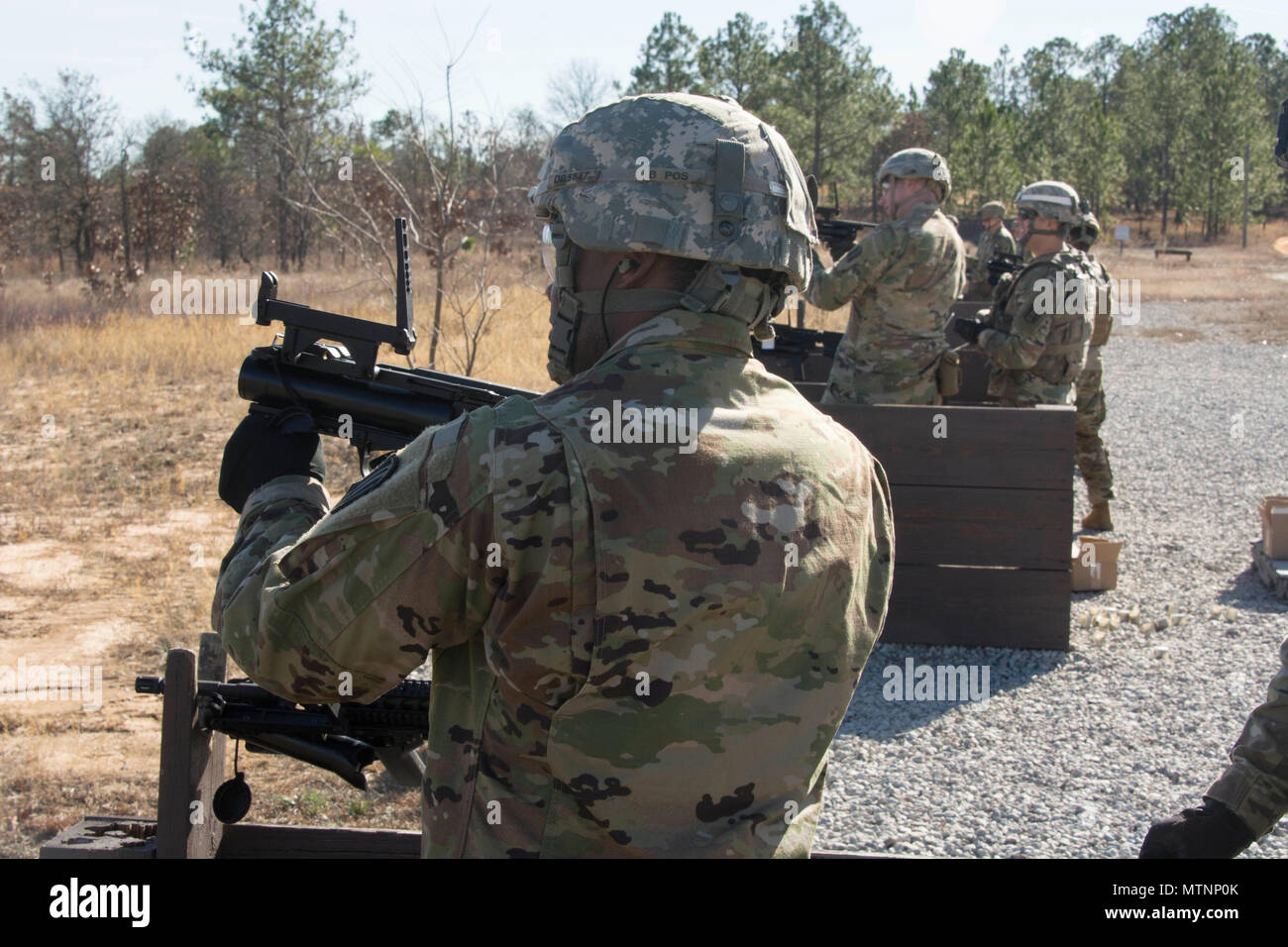 Non-commissioned officers with the 193rd Infantry Brigade at Fort ...