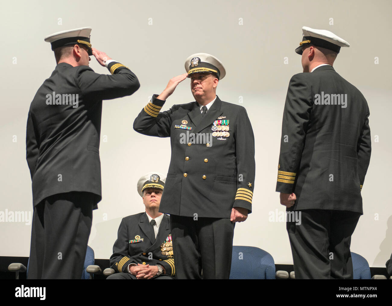 KEYPORT, Wash. (Jan. 13, 2017) Cmdr. John Cage, from Jefferson City ...