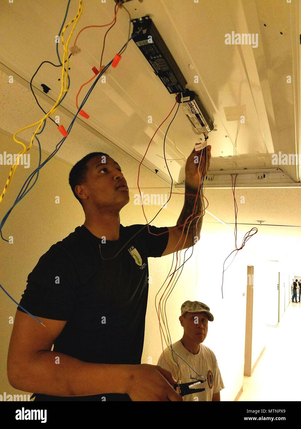 Soldiers from the 2-35 Inf. Reg. and DPW employees spend the week ...