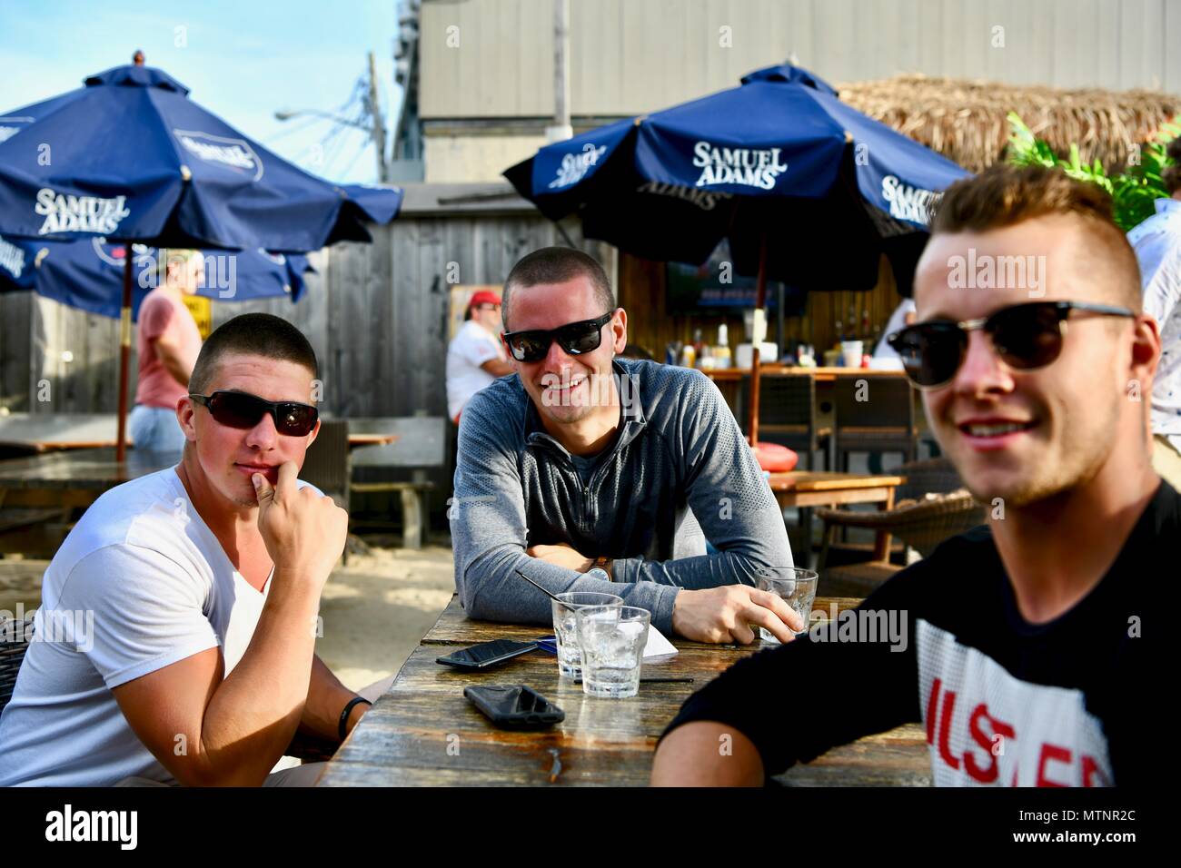 Three men having fun hi-res stock photography and images - Alamy