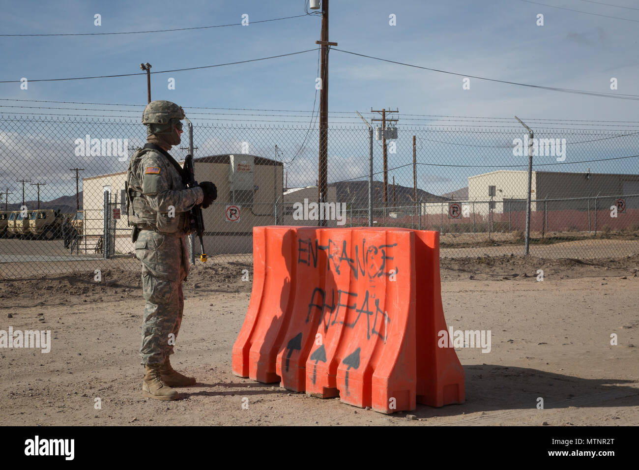 U.S. Army Spc. Triston Plumley, Military Police, 42nd Military Police ...