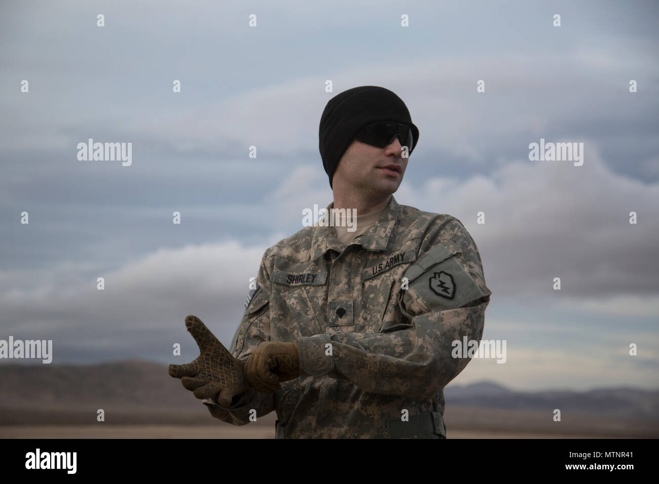 U.S. Army Spc. Brad Shirley, AH-64 Attack Helicopter Repairer, 1-25th ...