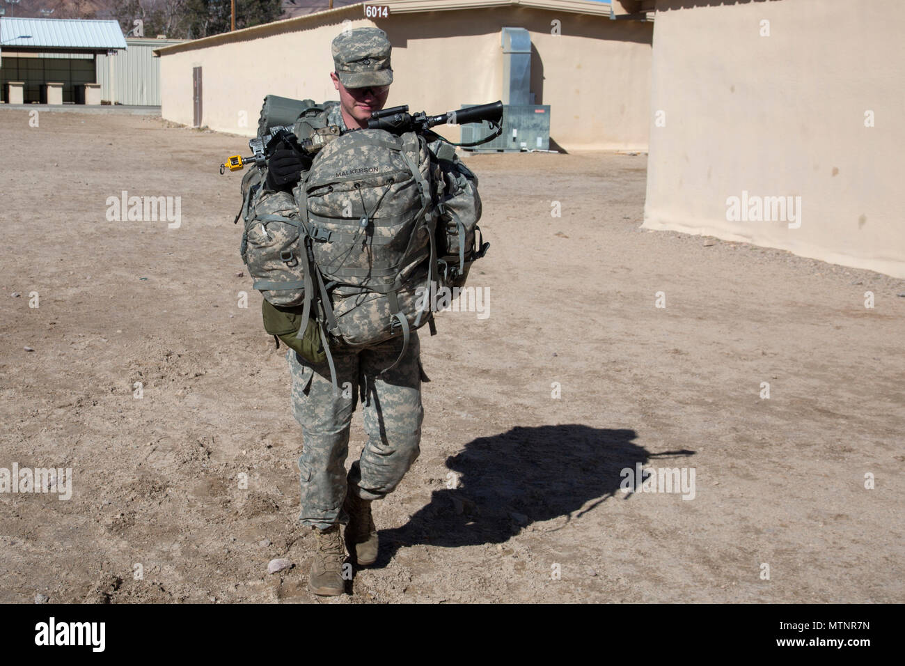U.S. Army Pfc. John Gilliland, 1st Battalion, 5th Infantry Regiment ...