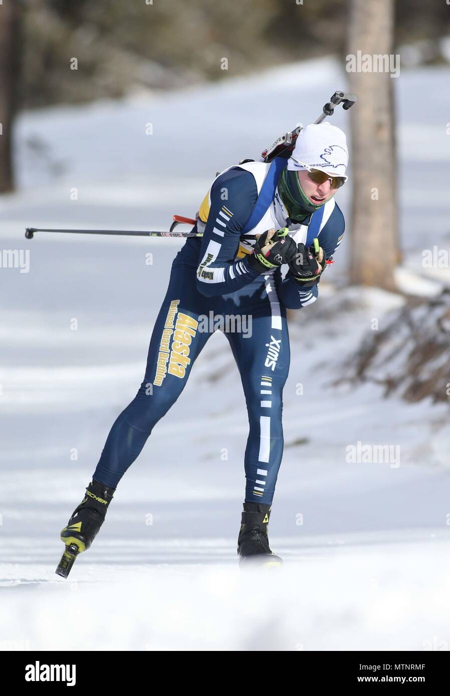 Pvt. 1st Class Travis Cooper, assigned to the Alaska Army National ...