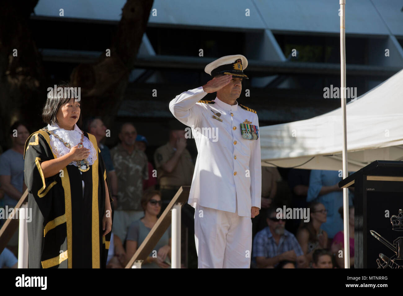 DARWIN, Australia – Capt. 1st Brigade, Bryan Parker, deputy commander ...