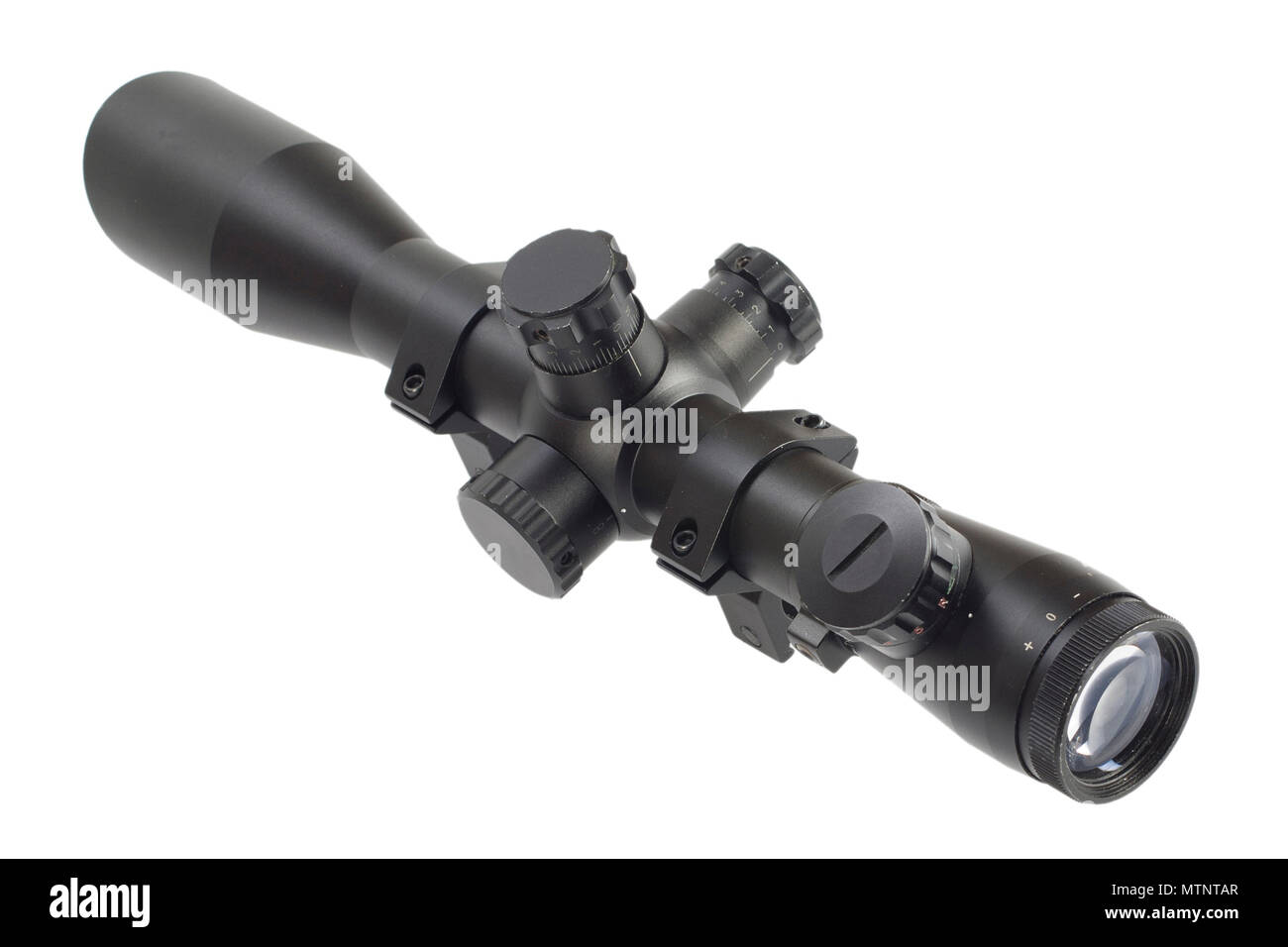 sniper scope isolated on white Stock Photo - Alamy