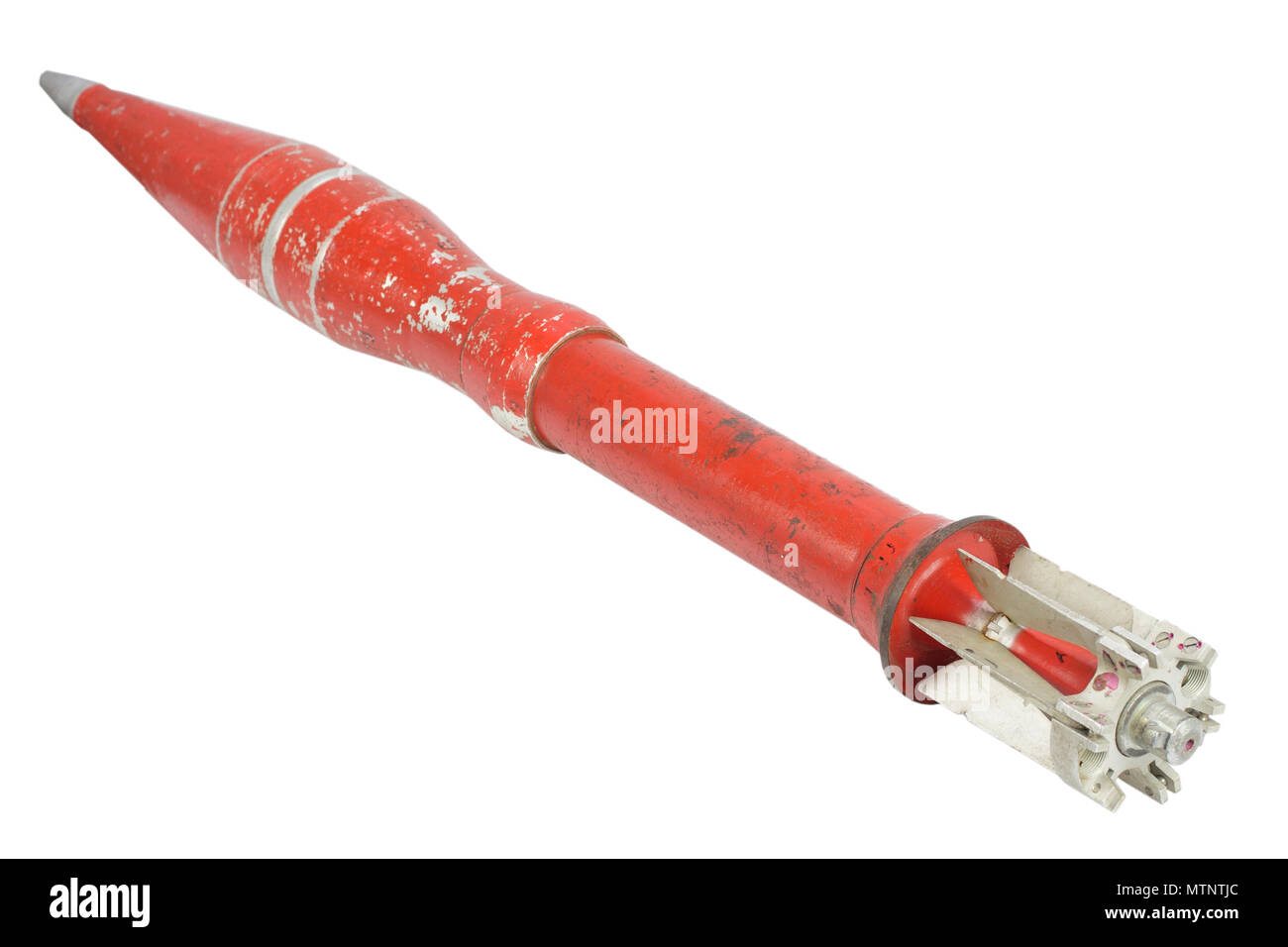 anti tank recoilless gun projectile isolated Stock Photo - Alamy