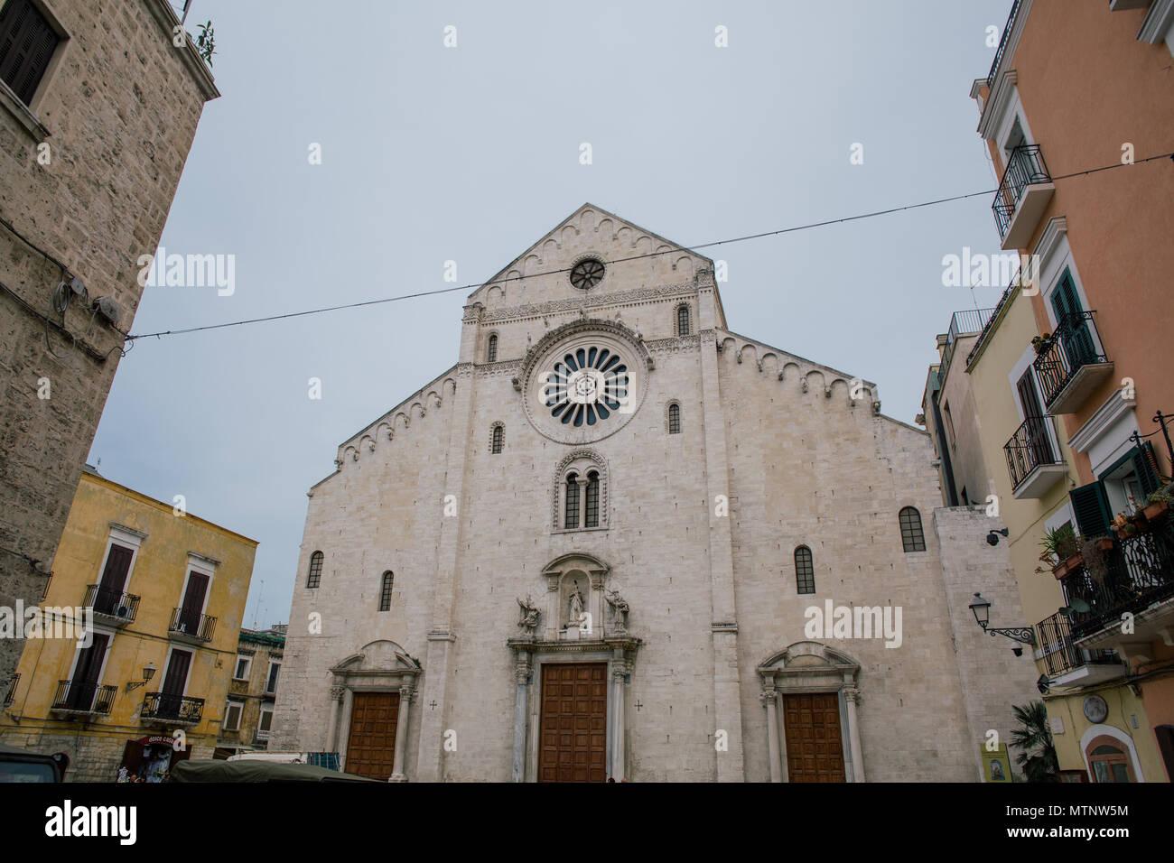 Church in bari city apulia Italy Stock Photo - Alamy