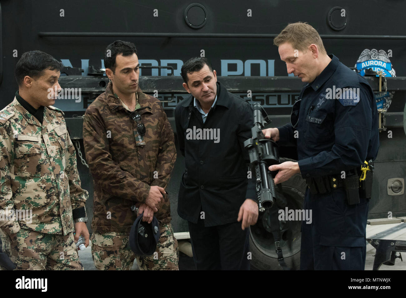 Lt. Eric Wittmand, S.W.A.T. commander at the Aurora Police Department ...