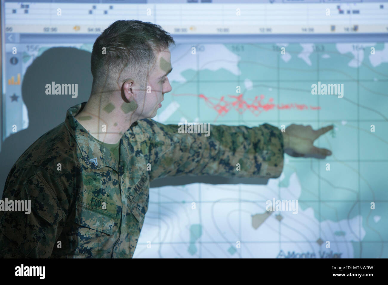 U.S. Marine Corps Cpl. Erick J. Foote, a rifleman with Fox Company, 2nd ...