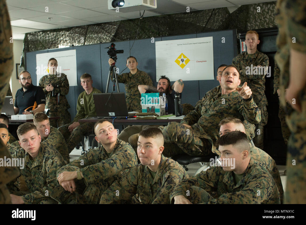 U.S. Marine Corps Lt. Col. Marcus J. Mainz, battalion commander, 2nd ...
