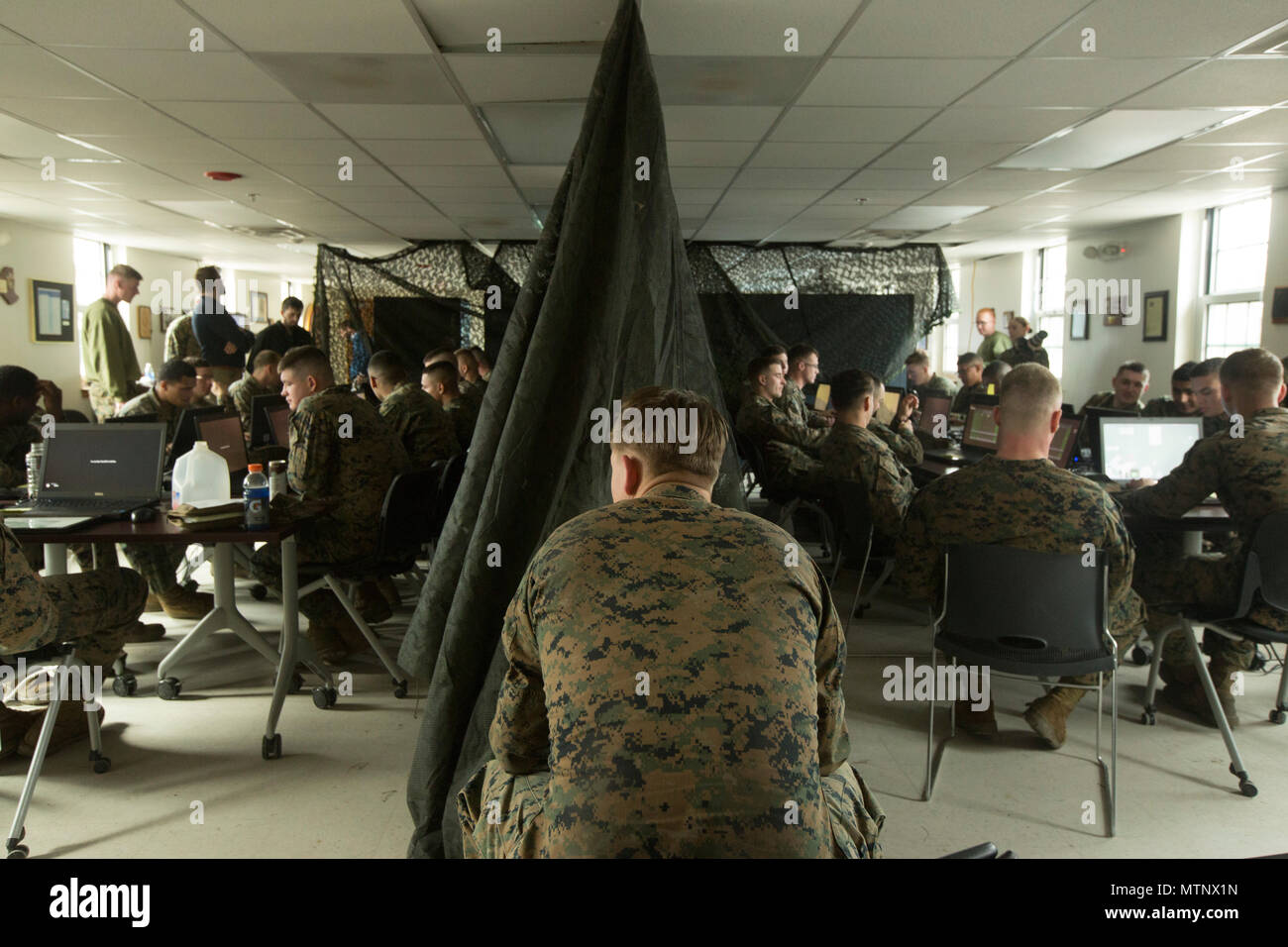 U.S. Marines with 2nd Battalion, 6th Marine Regiment, 2nd Marine ...