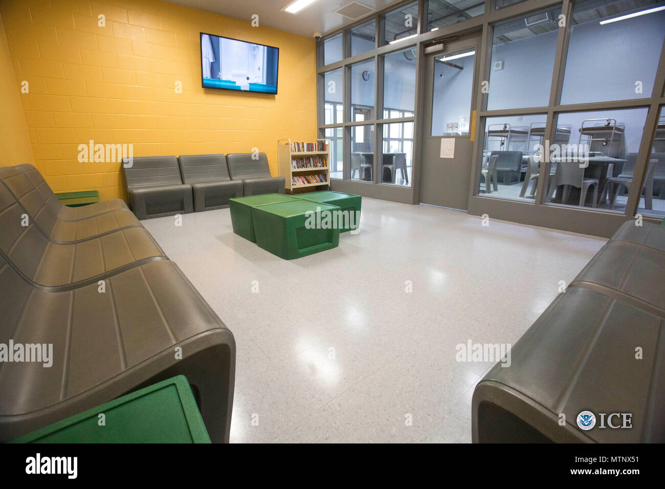Transgender dorm recreation room Stock Photo - Alamy