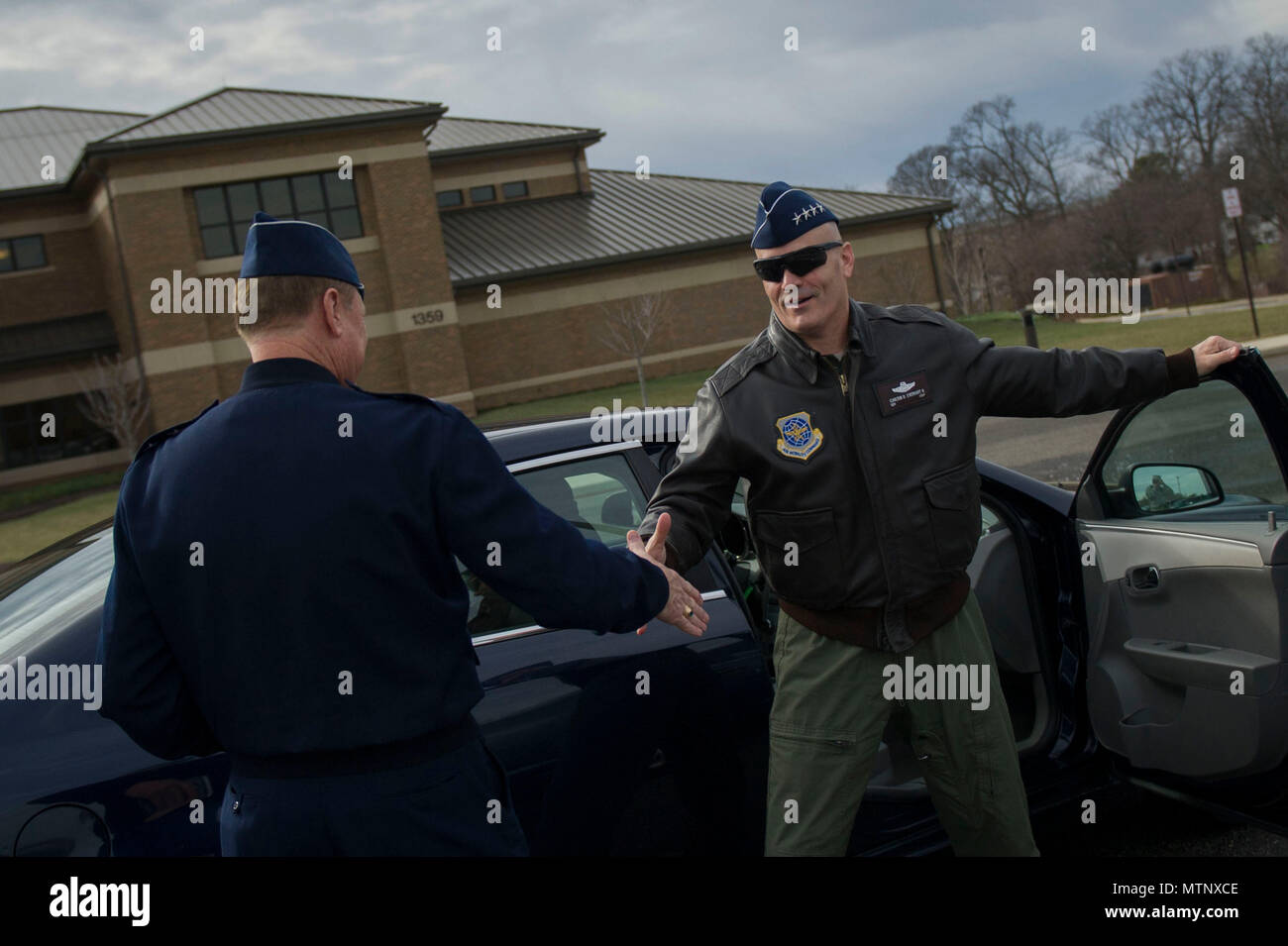Air Force District of Washington Commander Maj. Gen. Darryl Burke ...