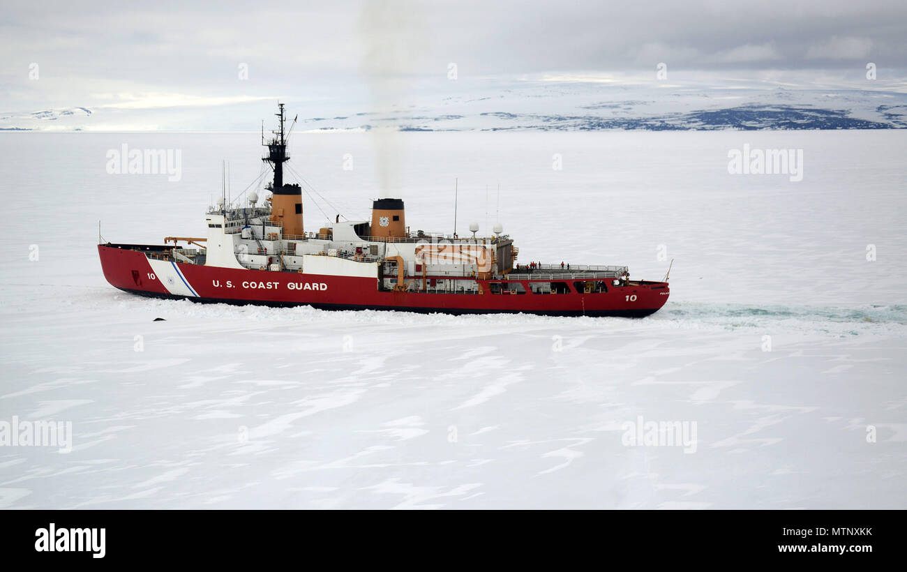 The Coast Guard Cutter Polar Star, the Coast Guard’s only operational ...