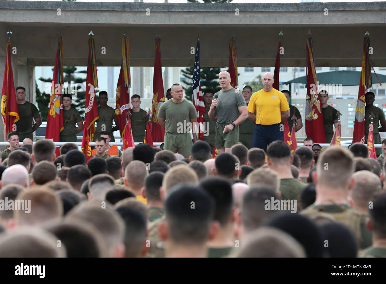 U.S. Marine Corps Maj. Gen. Richard L. Simcock II, commanding officer ...